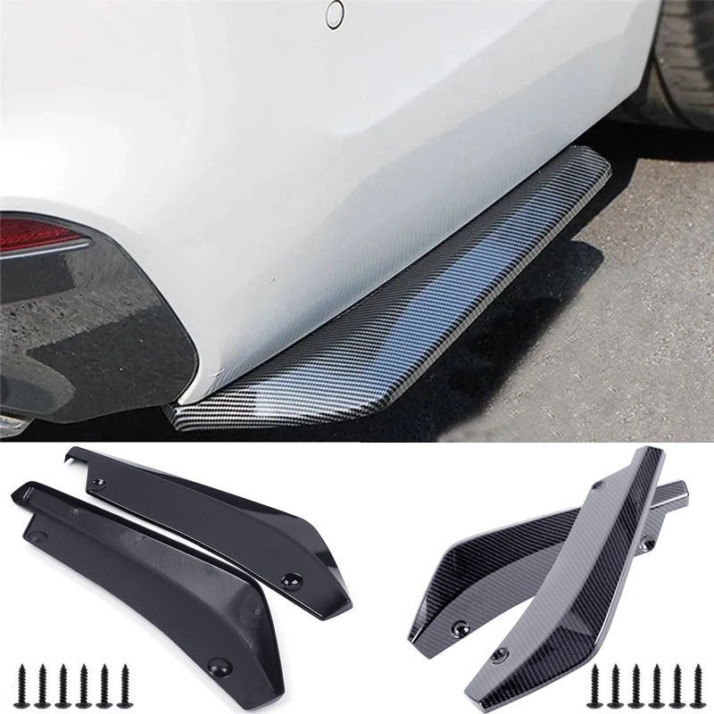 Jual Universal Car Front Rear Bumper Strip Lip Spoiler Diffuser Splitter Scratch Protector ...