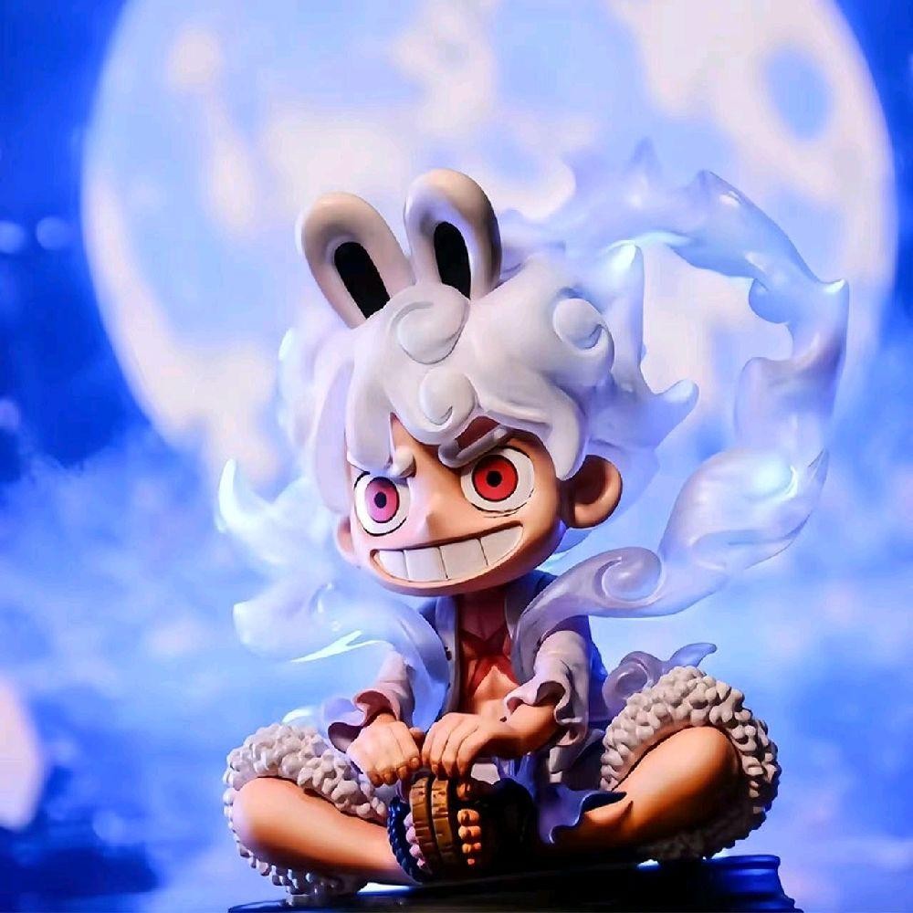 Jual Action Figure Luffy Nika Version Moon Rabbit 12cm Monkey D Luffy ...