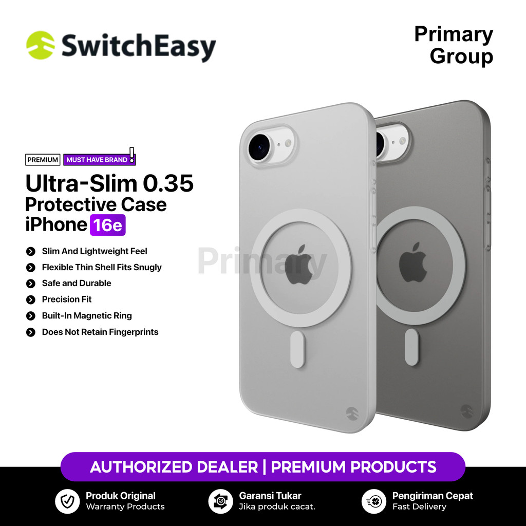 Jual Case iPhone 16e Switcheasy 0.35 M Ultra Slim Magsafe Casing ...