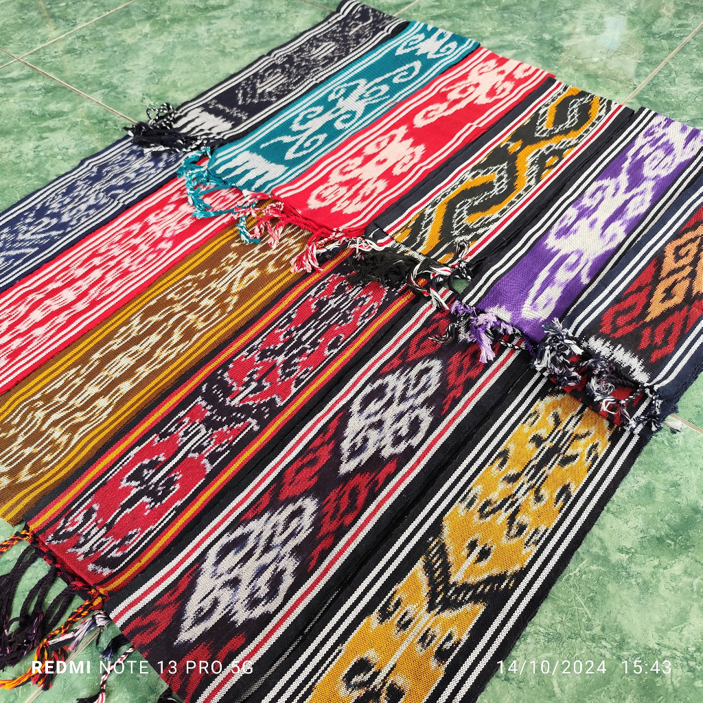 Jual Beli 10 Gratis 1 - Syal Tenun Etnik Scraf Leher Tenun Ethnic 100% ...