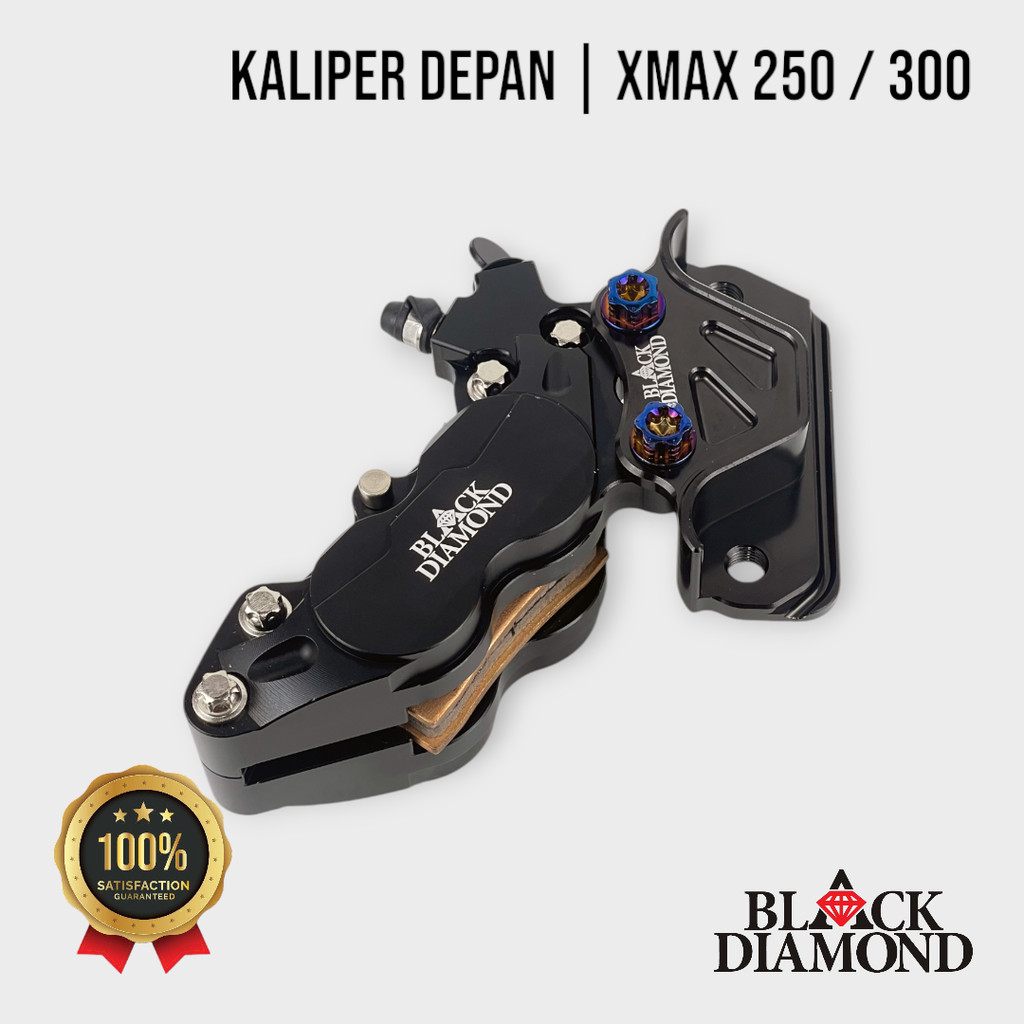 Jual Black Diamond - Kaliper Depan Axial 4P Breket OLD / NEW XMAX 250 Connected Rem Cakram 4 ...