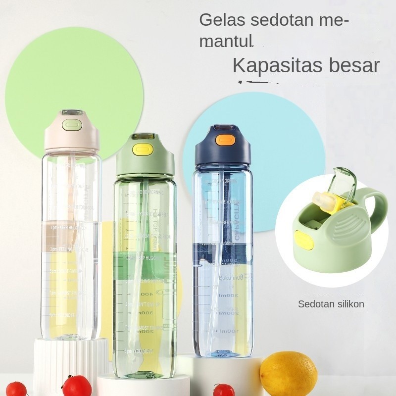 Jual Botol Air Kapasitas Besar dengan Sedotan untuk sekolah atau kantor ...