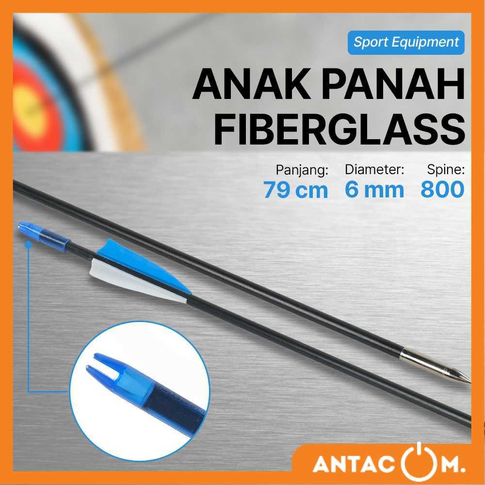 Jual Anak Panah Fiberglass 6mm Spine untuk Latihan Memanah | Shopee ...