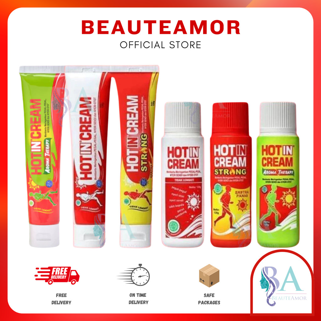 Jual Hotin Cream Tube | Botol - 60g | 120gr | Beauteamor | Shopee Indonesia