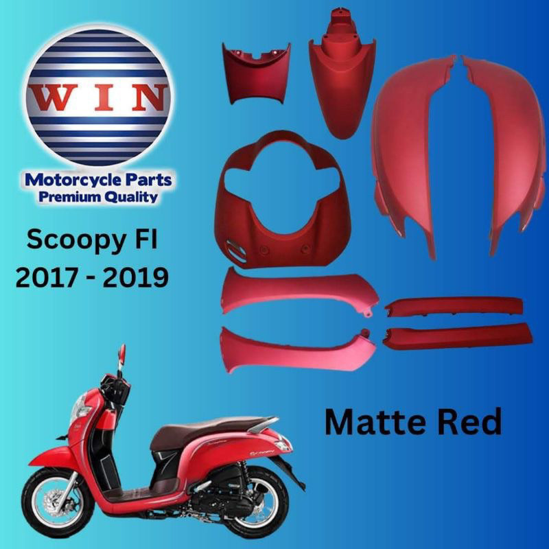 Jual Body scoopy 2018 cover full set body halus scoopy fi esp tahun ...