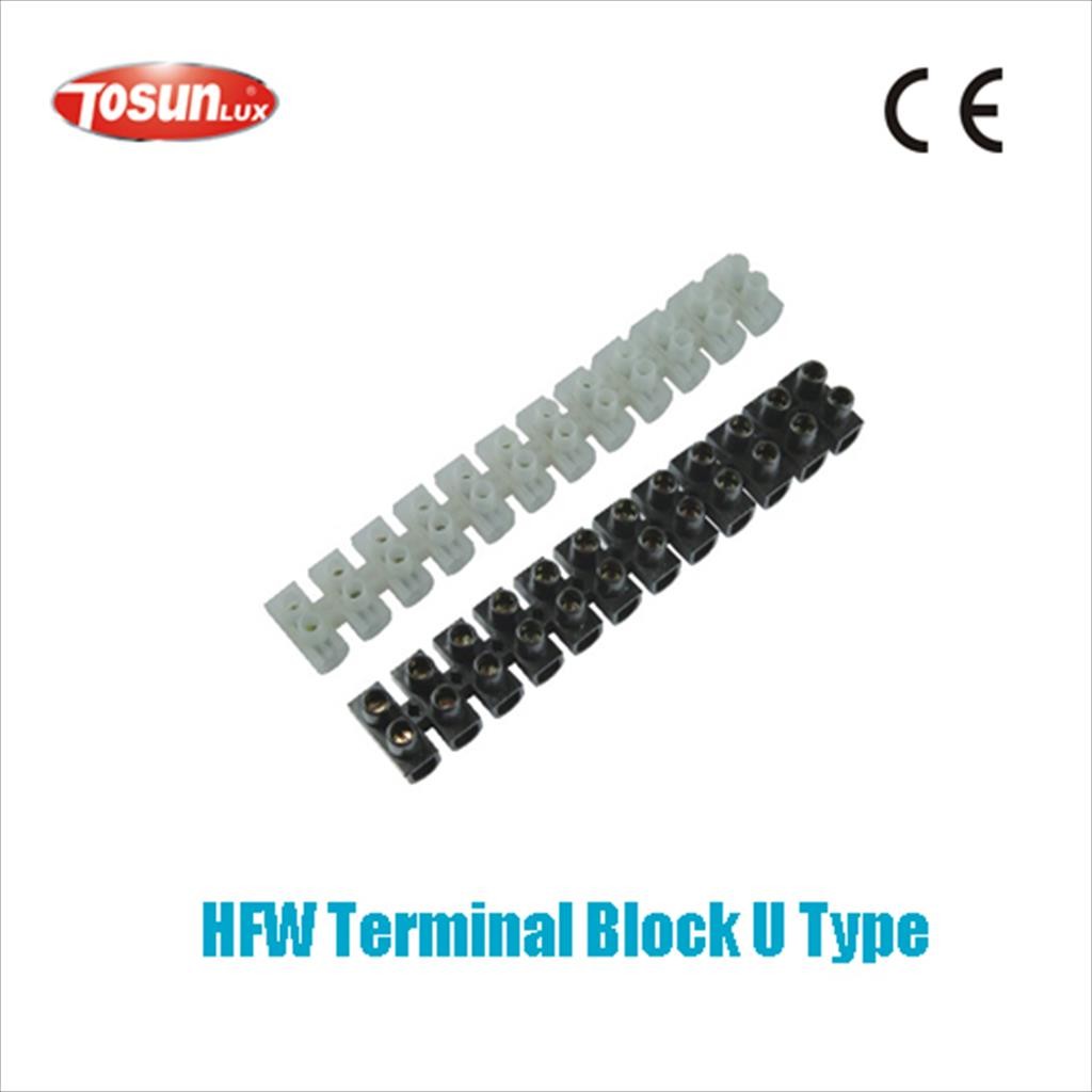 Jual Terminal Block HFW 60A Tipe U Warna Hitam | Shopee Indonesia