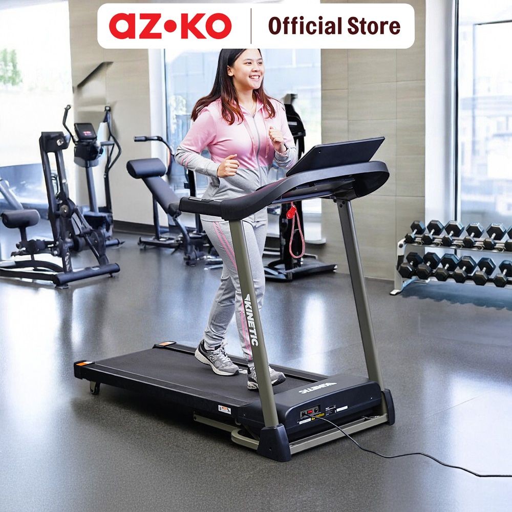 Jual AZKO Kinetic Motorized Smart Treadmill 1.25 Hp 12p Alat Fitnes ...
