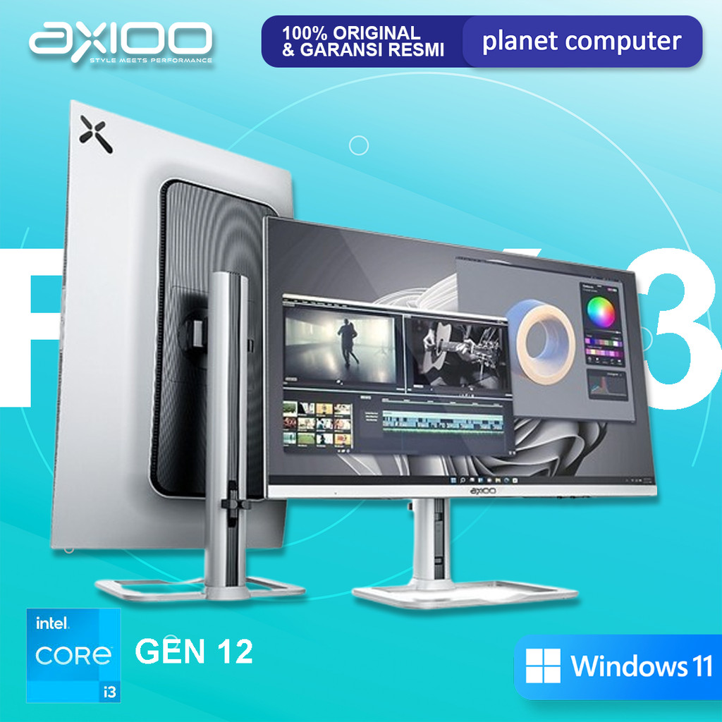 Jual AXIOO AIO PC ALL IN ONE HYPE FLEX 3 | Core i3 1215U 8GB 256GB SSD ORIGINAL | Shopee Indonesia