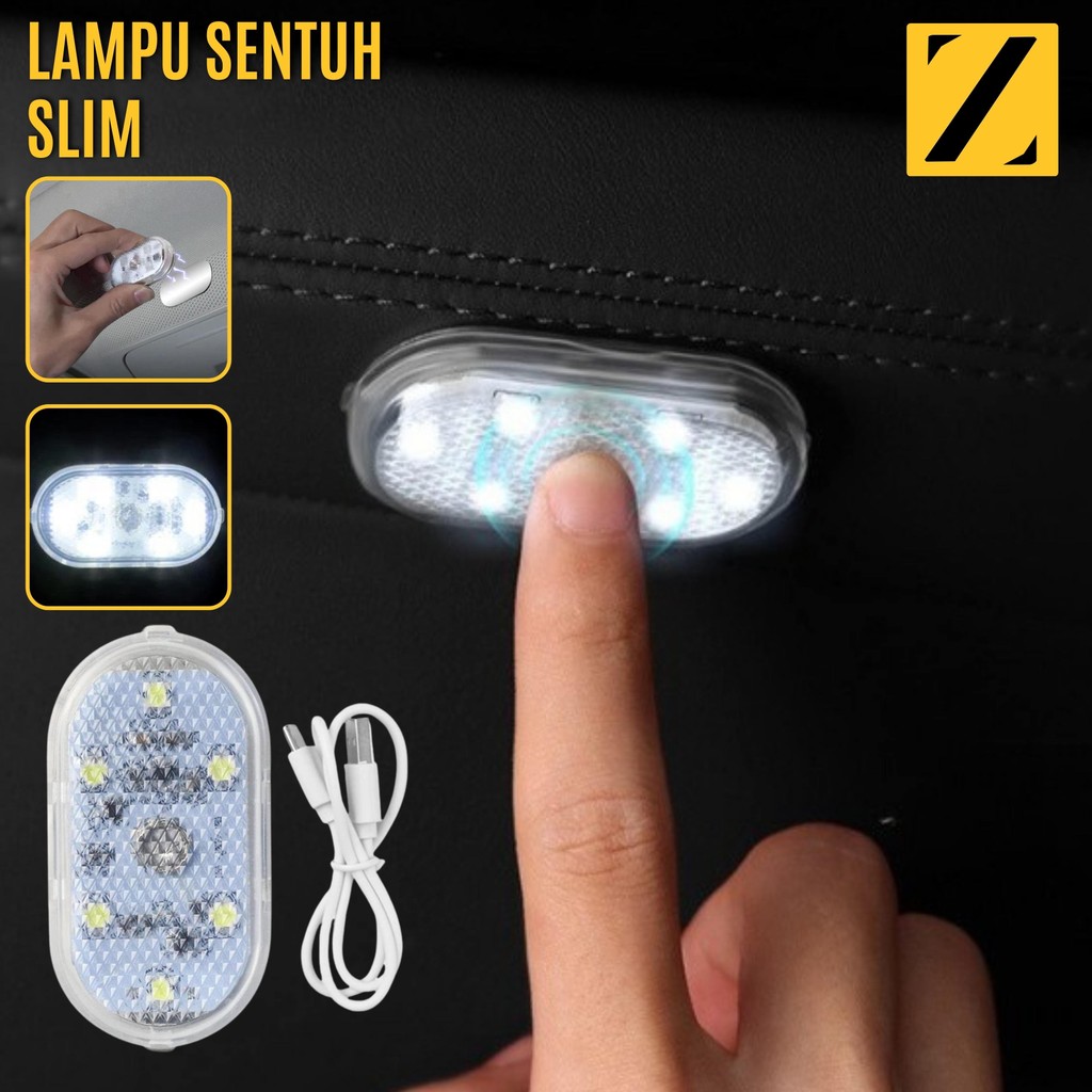 Jual Lampu Sentuh LED Mobil USB Emergency Lamp Touchscreen Lampu ...