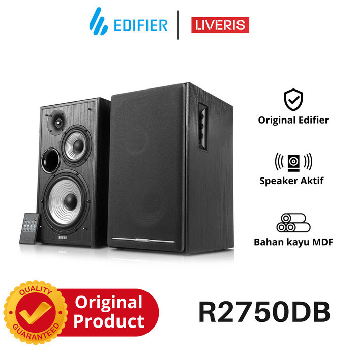 Jual Edifier R2750DB Speaker Set PC Laptop Aktif 2.0 Bluetooth Bookshelf | Shopee Indonesia