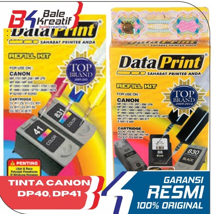 Jual Tinta Canon Suntik Inject Data Print DP 40, DP 41 - Hitam | Shopee Indonesia
