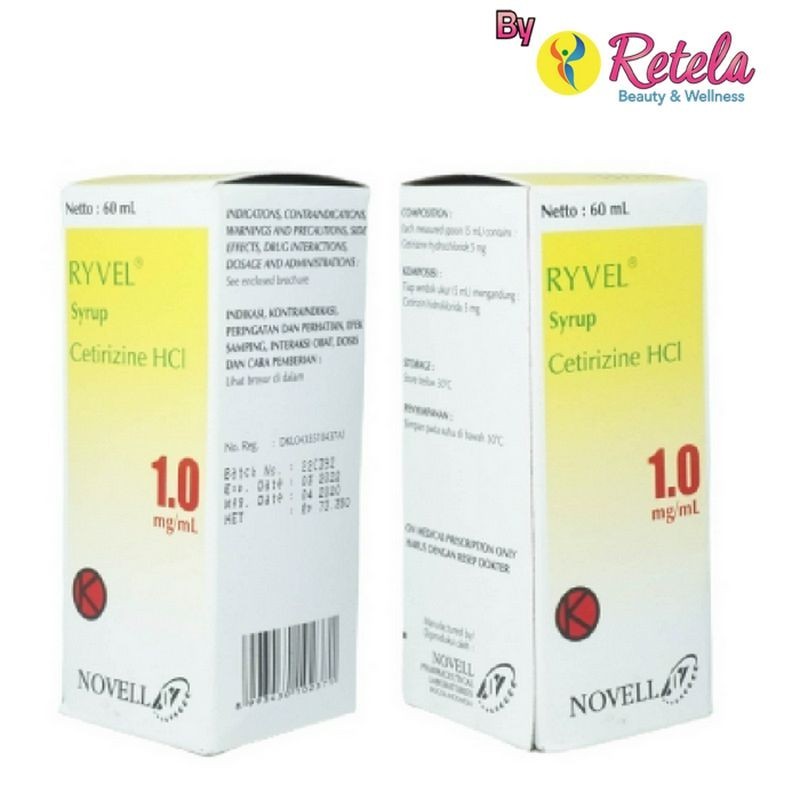 Jual RYVEL SYRUP 60ML | Shopee Indonesia
