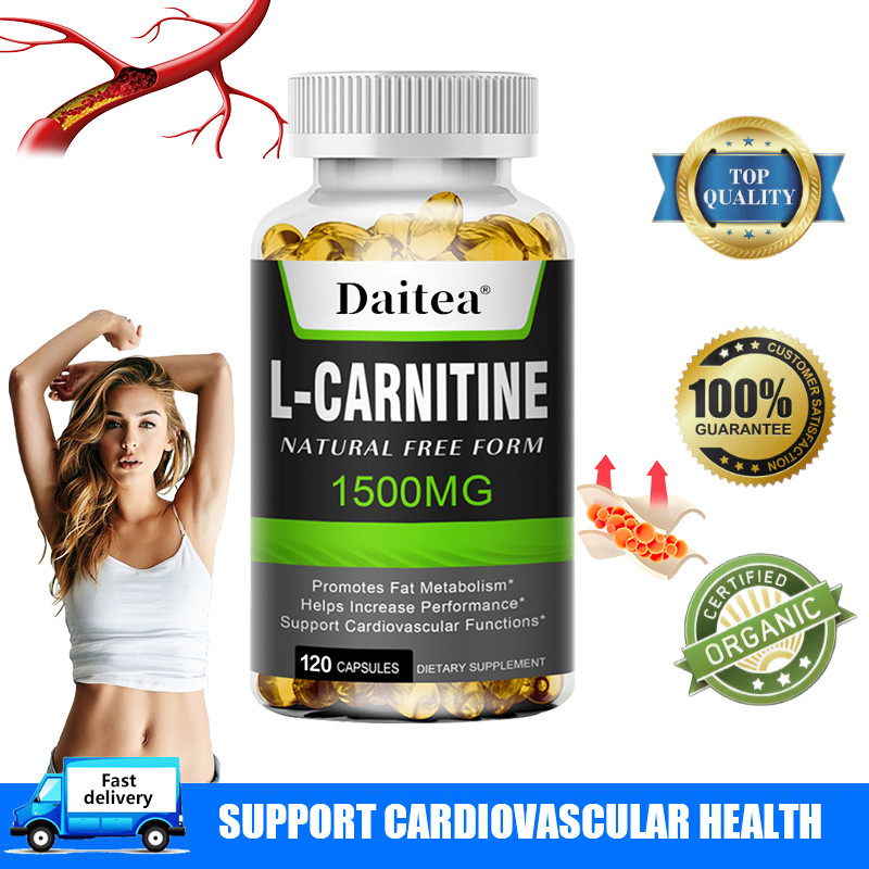 Jual Daitea L-Carnitine Capsules - Natural Dietary Supplement ...