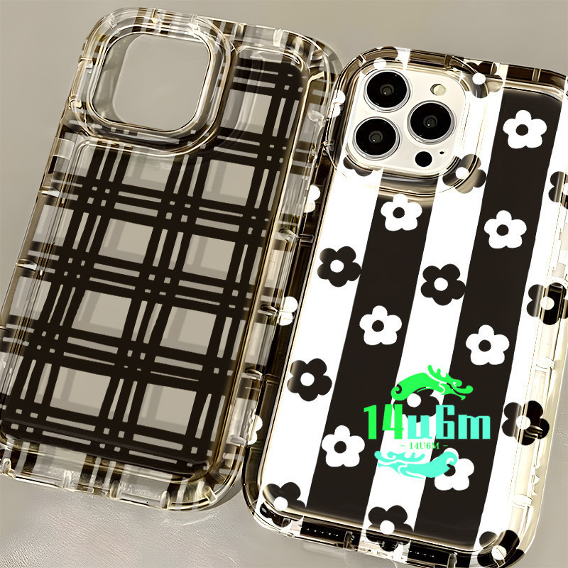 Jual Black line phone case IPhone 6+/7+/8+ XS XR Xs Max11 Pro Max 12 ...