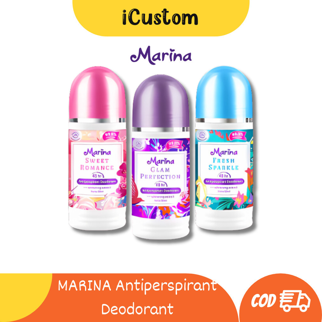 Jual MARINA Antiperspirant Deodorant Glam Perfection | Sweet Romace ...