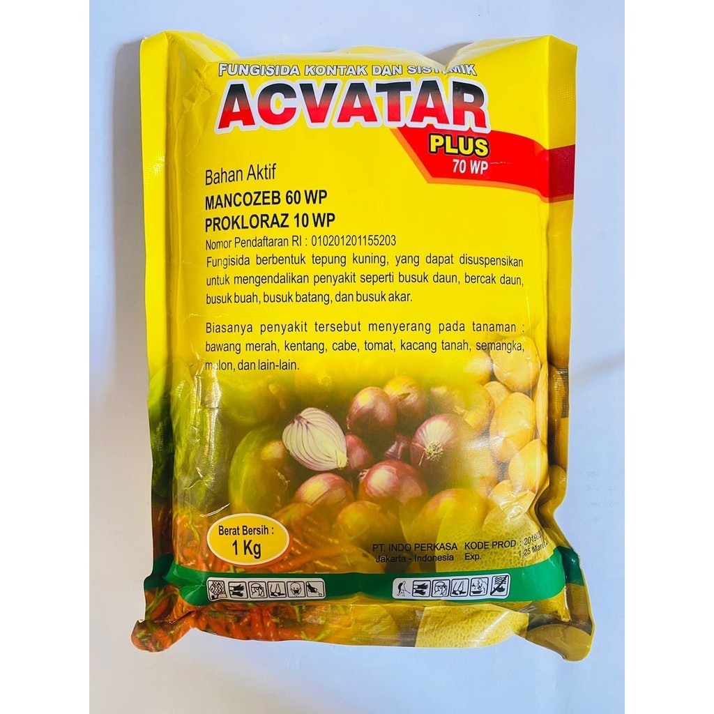 Jual Fungisida busuk akar ACVATAR PLUS 70WP isi 1kg dari INDO PERKASA ...