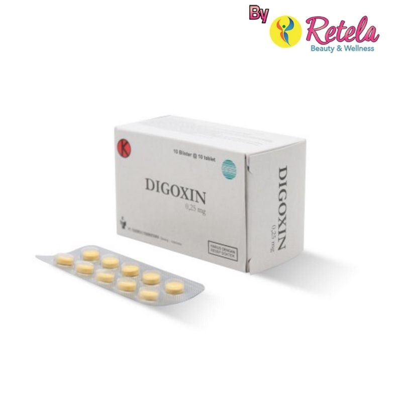 Jual DIGOXIN 0.25MG 100 TABLET (Gen-Yarindo) | Shopee Indonesia
