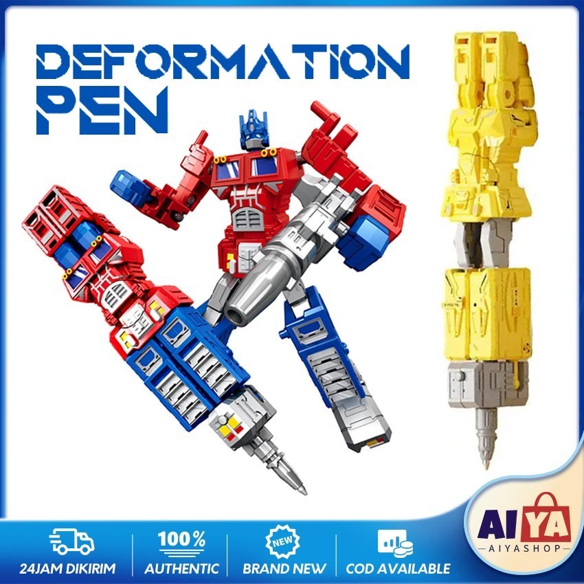 Jual Gift Pen Pena Mainan Figure Robot Soldier Pena Pen Robot ...
