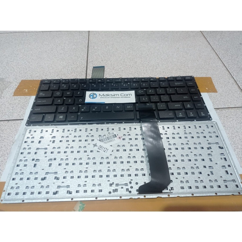 Jual Keyboard Asus A450 A450C X450 X450C X450A X450V X450Vb X450E Hitam ...