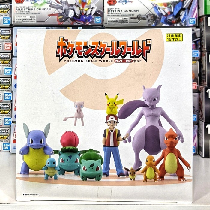 Jual Pokemon Scale World Kanto Region Set | Shopee Indonesia
