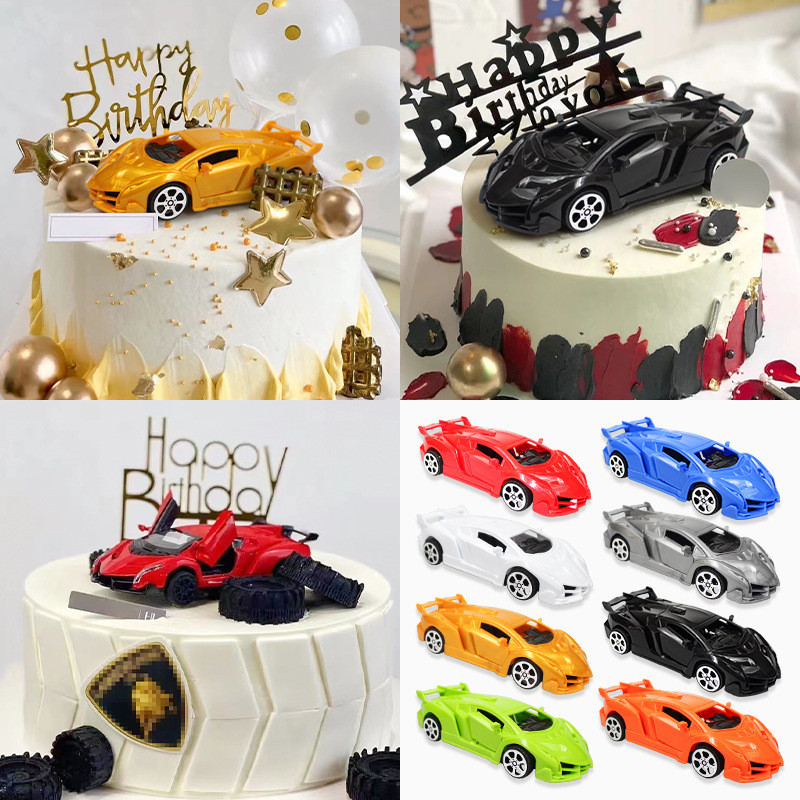 Jual Sport Cars Cake Topper Racing Car Cake Decorations Dekorasi Hiasan ...