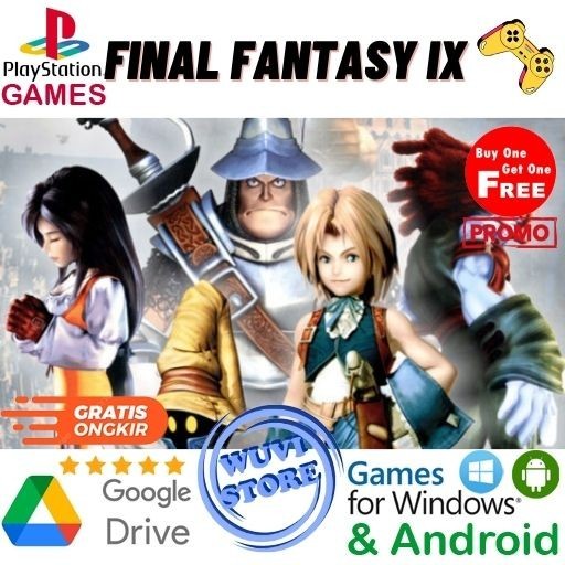 Jual Game PC Final Fantasy IX Emulator PS1 | Bisa Main di Android atau PC | Beli 1 Gratis 1 ...
