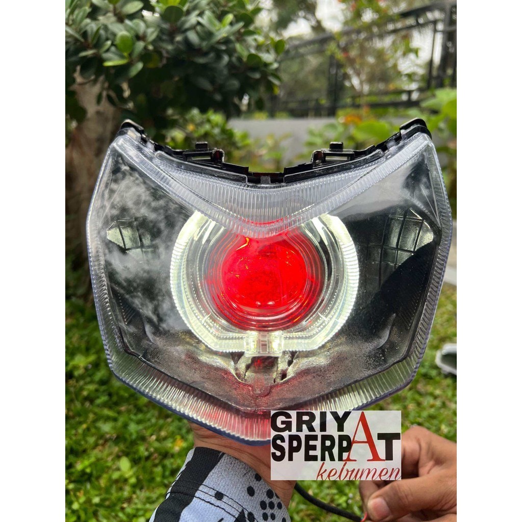 Jual REFLEKTOR LAMPU DEPAN SUPRA X 125 FI INJEKSI BILED LED | Shopee ...