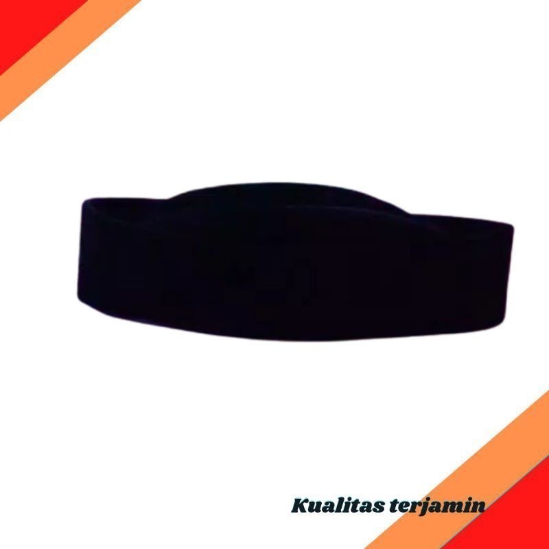 Jual BARU SONGKOK HITAM POLOS KOPIAH KOPEAH KOPYAH PECI HITAM MODEL ...