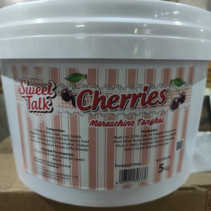 Jual Sweet Talk Cherry Tangkai Merah 5kg | Shopee Indonesia