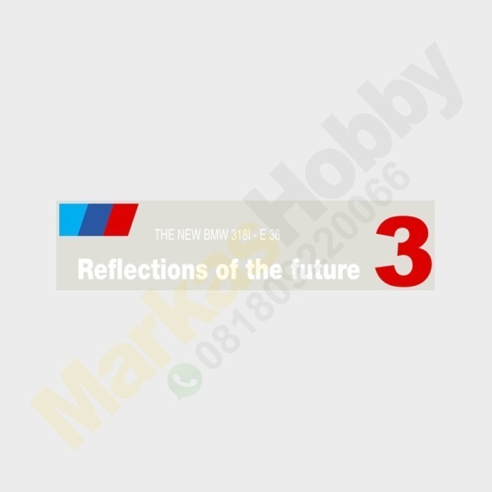 Jual Sticker Kaca BMW E36 318i 320i 323i 325i Stiker Variasi Peringatan ...