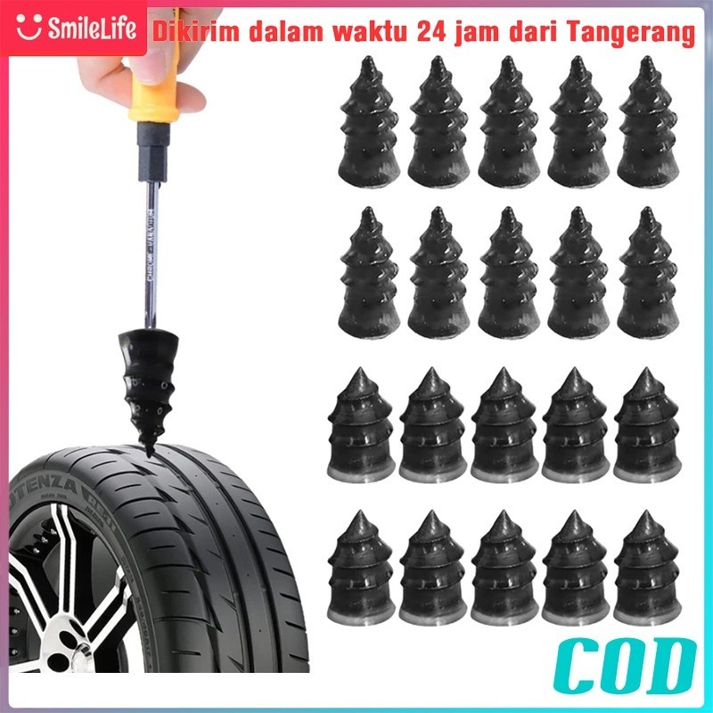 Jual 10 Pcs Karet Sekrup Tambal Ban/Alat Tambal Ban Mobil Sepeda Motor ...