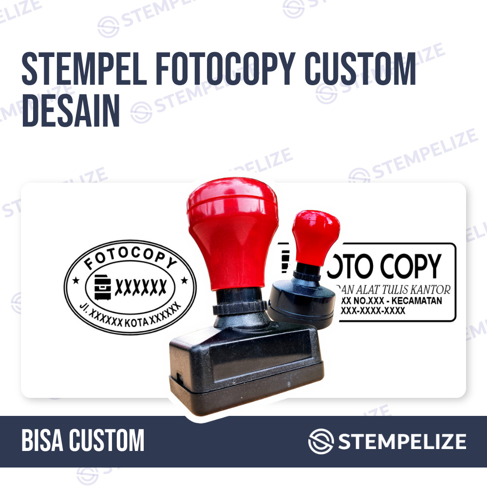 Jual Stempel Fotocopy Custom Desain | Shopee Indonesia