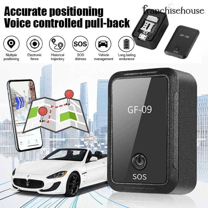 Jual GF09 GPS Mobil/GPS Motor Mini GPS Tracker GSM Recording Voice GF09 ...