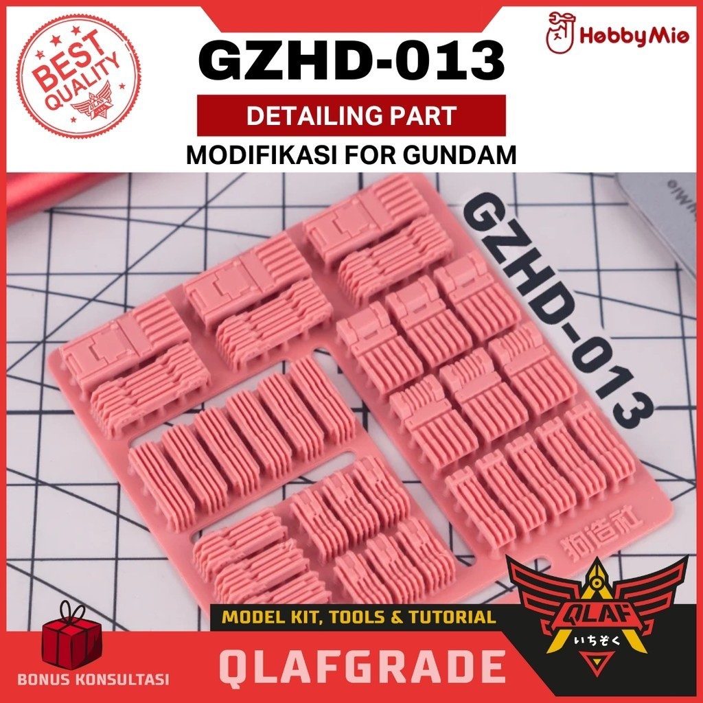 Jual Detailing Part GZHD-013 Hobby mio - Detail Up upgrade part Gundam ...