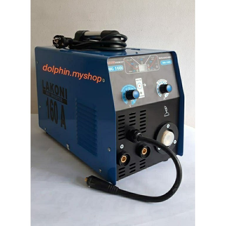 Jual LAKONI MIG 160i - MESIN LAS TRAVO LAS INVERTER TANPA GAS | Shopee Indonesia