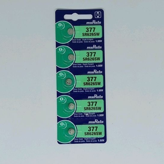 Jual Baterai Sony Murata SR626 SR 626 377 Japan Original Blister ...