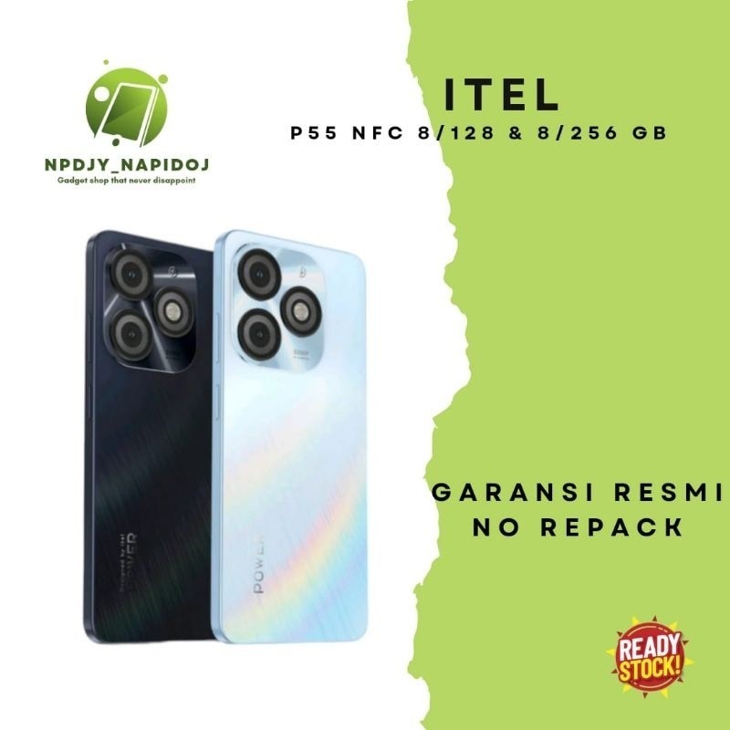 Jual ITEL P55 NFC 8/128 | 8/256 Garansi Resmi | Shopee Indonesia