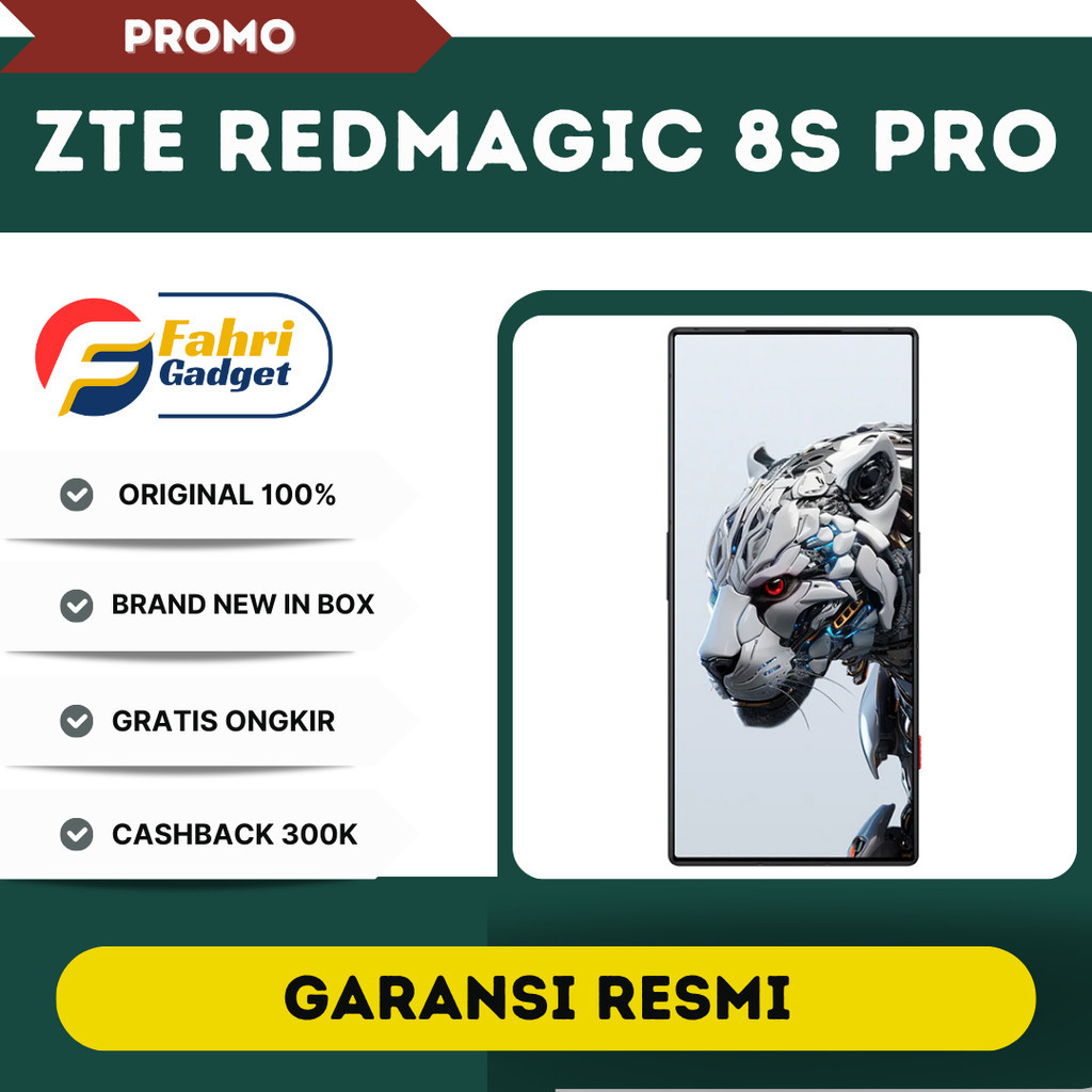Jual ZTE Redmagic 8S Pro 12/256GB 16/512GB - Layar AMOLED 6.8 ...