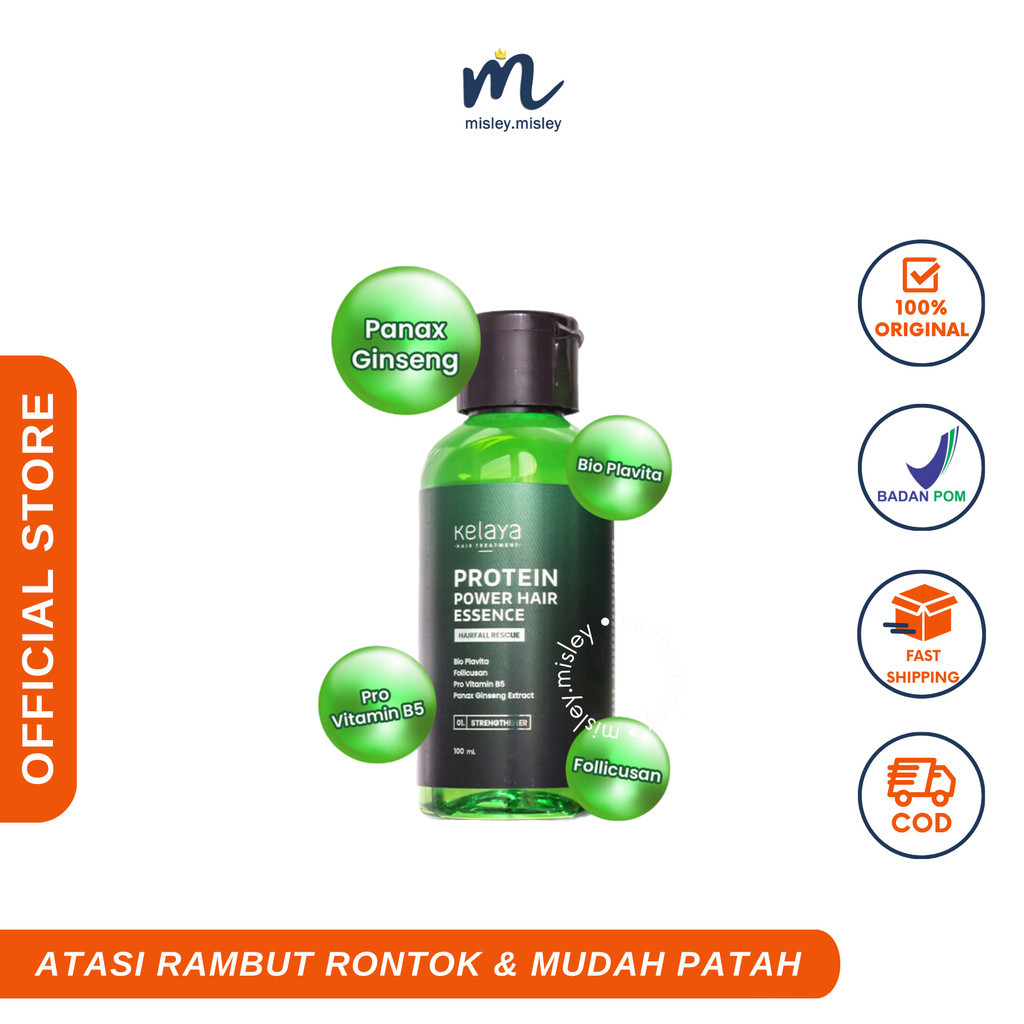 Jual MISLEY - KELAYA Protein Power Hair Essence 100ml Original - Hair ...