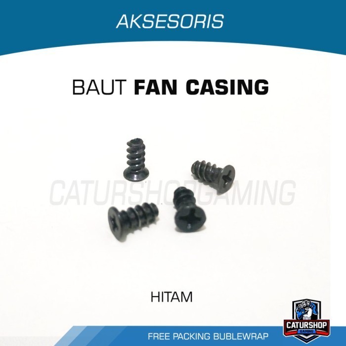 Jual Baut | Sekrup | Skrew | Fan Casing PC | Case Komputer | Hitam ...