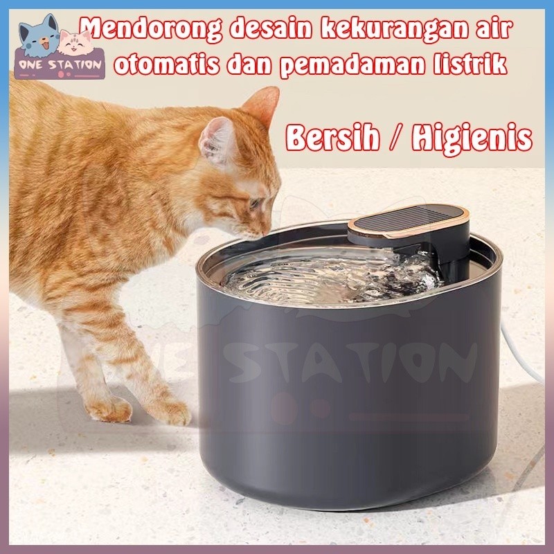 Jual Kucing Dispenser Minum Hewan Otomatis Water Dispenser Fountain ...