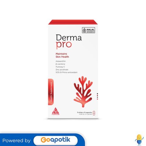 Jual Dermapro Box 30 Kapsul / Suplemen Kesehatan Kulit | Shopee Indonesia