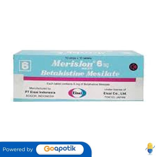 Jual Merislon 6 Mg Box 100 Tablet | Shopee Indonesia