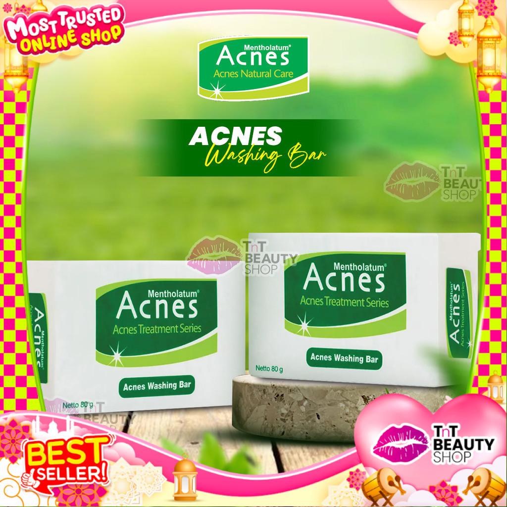 Jual Acnes Washing Bar 80gr | Sabun Batang | Jerawat | TnT Beauty Shop ...