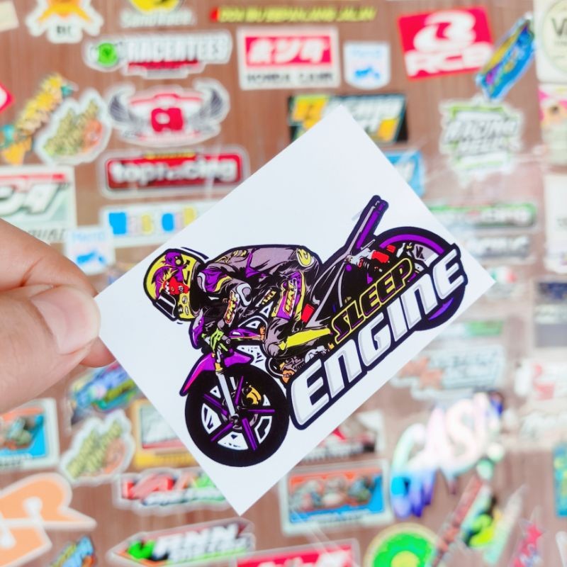 Jual Sticker Sleep Engine (Gambar Motor) | Shopee Indonesia