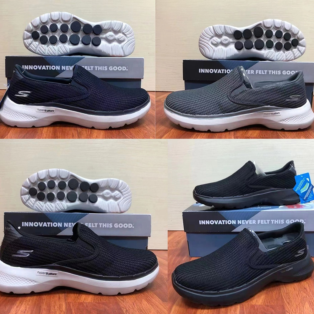 Jual Sepatu Ske cheris Sepatu GOwalk 6 Hyper Pillars Walking Shoes Pria ...