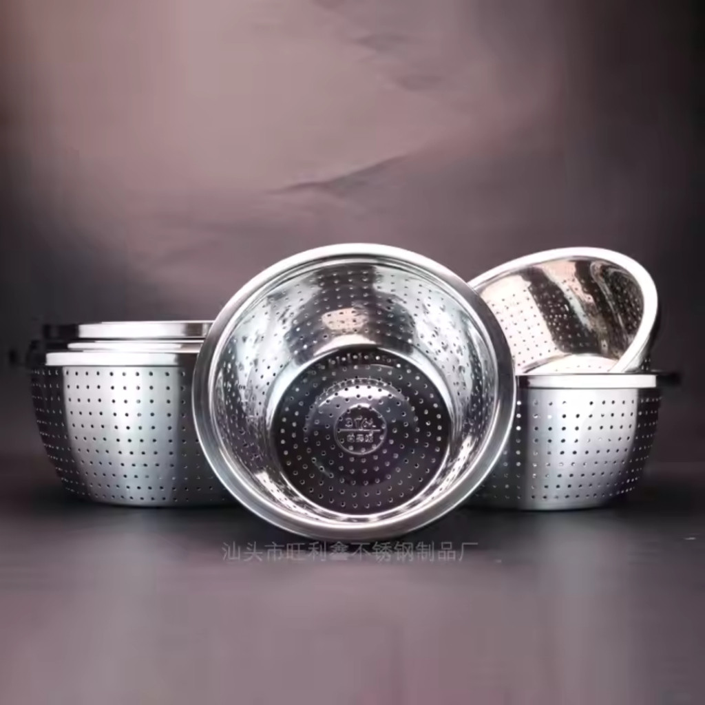 Jual Baskom Lubang Stainless Steel - Bakul Nasi Lubang Tanpa Tutup ...