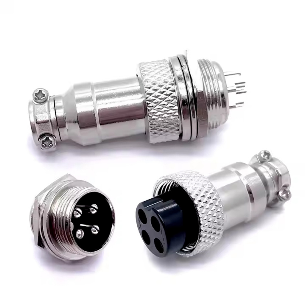 Jual Plug Connector Konektor CB GX16 2 3 4 5 6 7 8 Pin Male Female | Shopee Indonesia