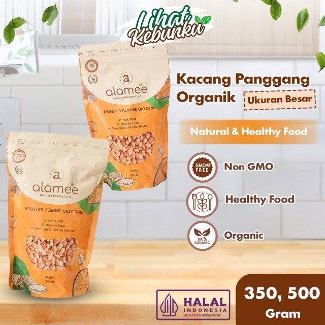 Jual ALAMEE Kacang Almond Almon Mede Walnut Pistachio Kupas Panggang ...