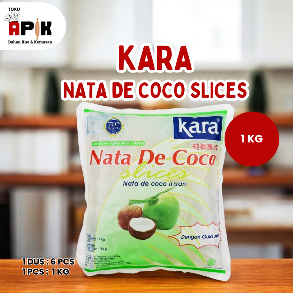 Jual KARA NATA DE COCO PLAIN - SLICES / KARA NATA DE COCO PLAIN 1000GR ...